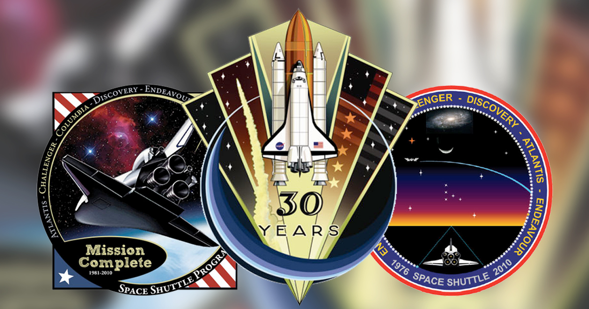 Nasa Challenger Patches Michelangelo