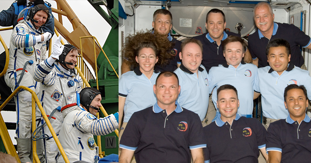 Space mission mementos: What goes up, is also coming down (STS-119 Official Flight Kit ...