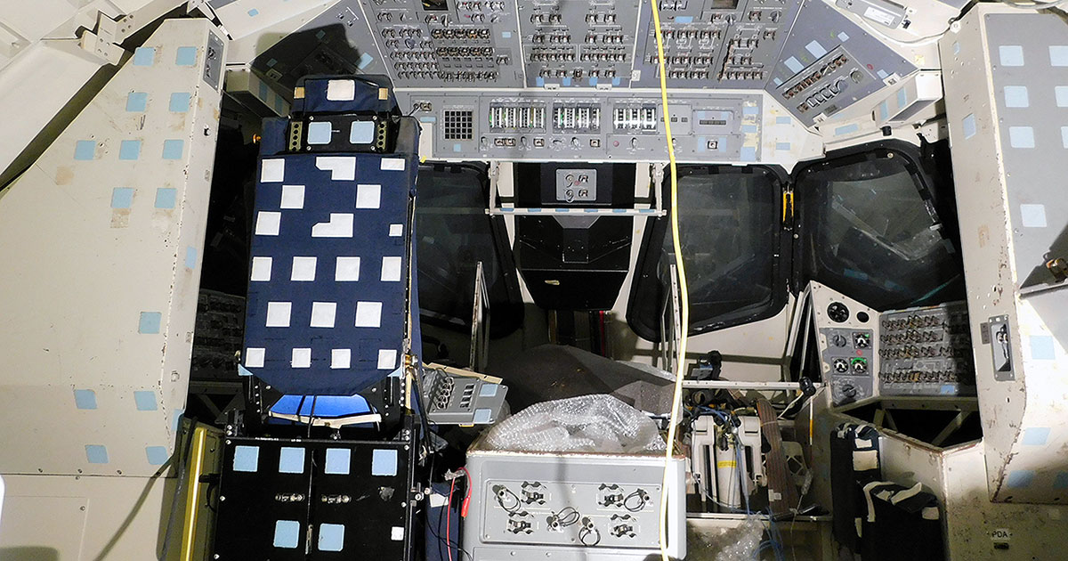 Space Shuttle Flight Deck Layout