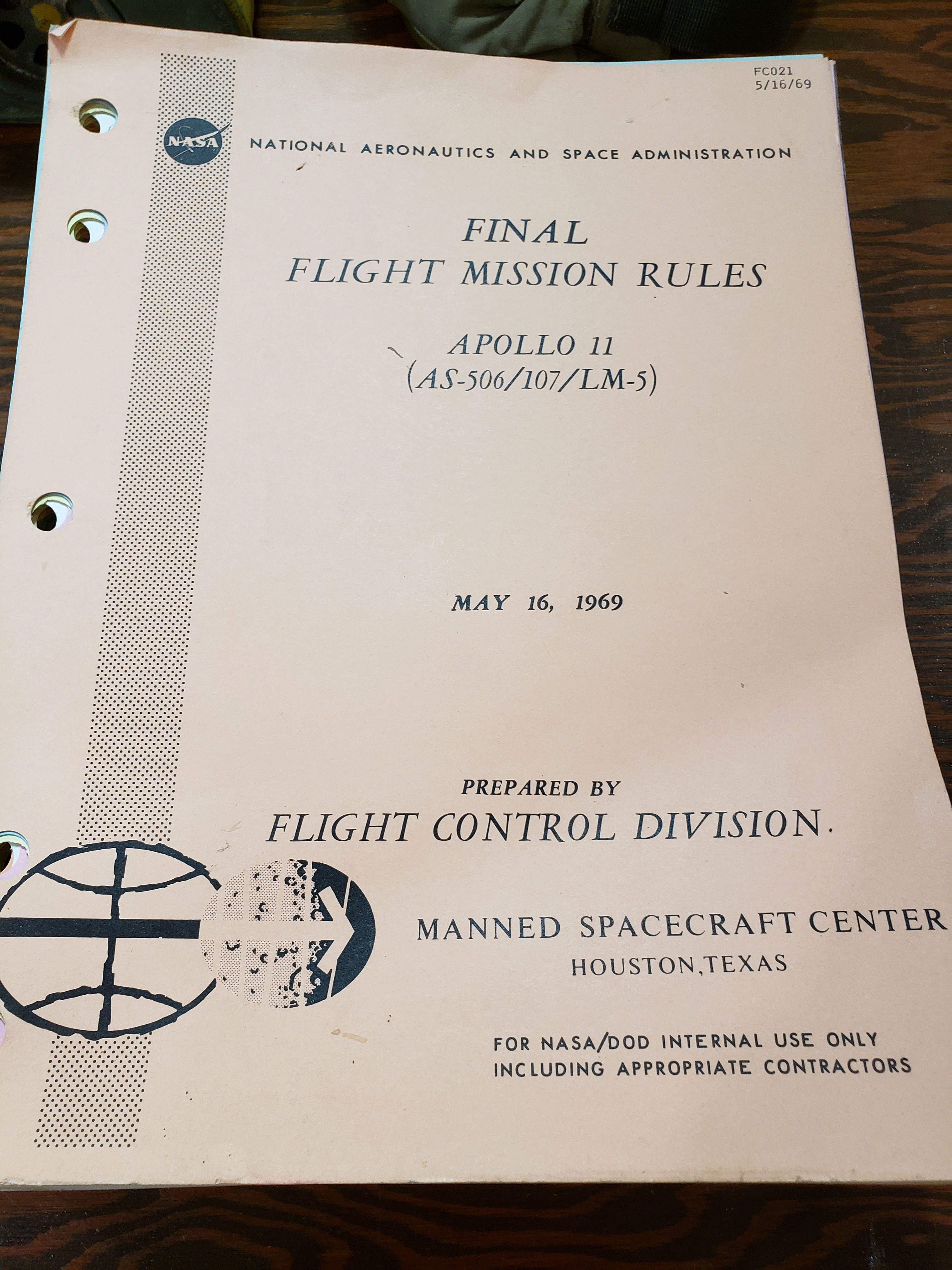 Scarcity of Apollo 11 Mission Rules - collectSPACE: Messages