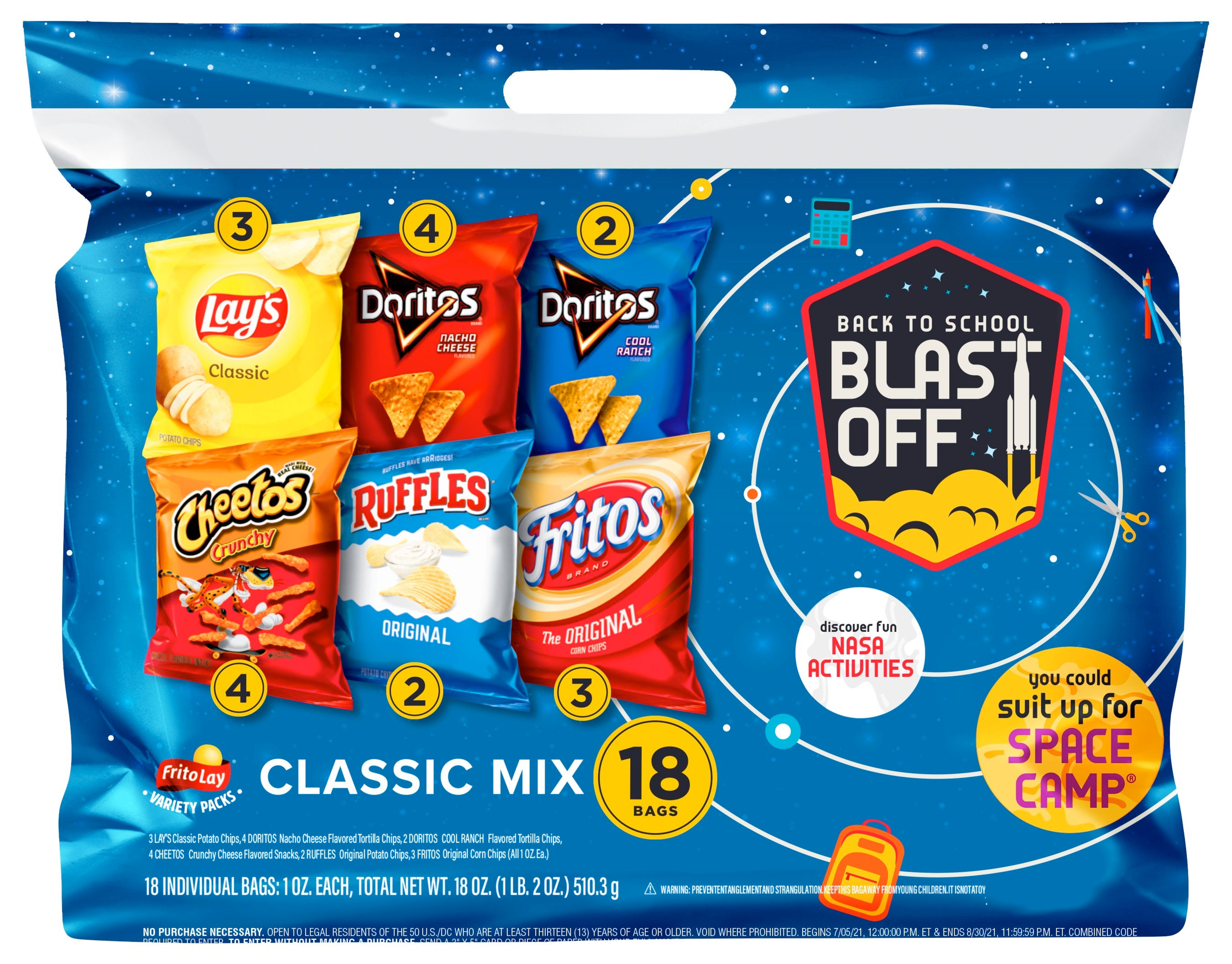 Frito-Lay Back-to-School Blast Off campaign - collectSPACE: Messages
