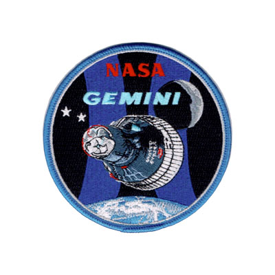 Gemini commemorative patch (Lucreation) - collectSPACE: Messages