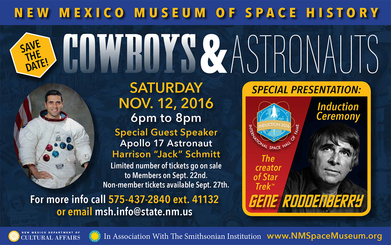 11/12: Cowboys & Astronauts celebration (NM) - collectSPACE: Messages