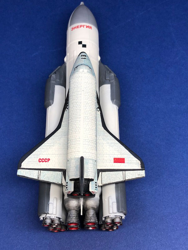 1:400 Soviet Energia Buran (3D print) - collectSPACE: Messages