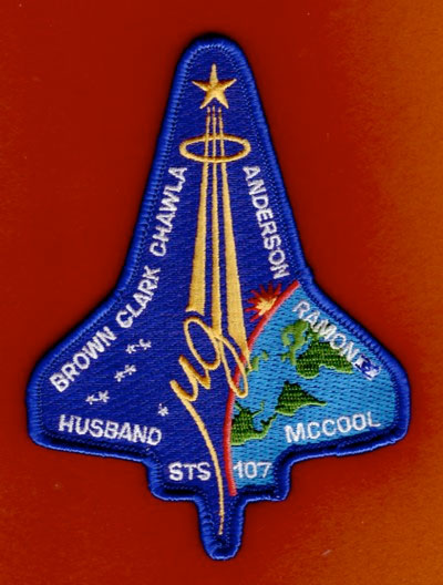 Space Shuttle Mission Patch Columbia Sts 107
