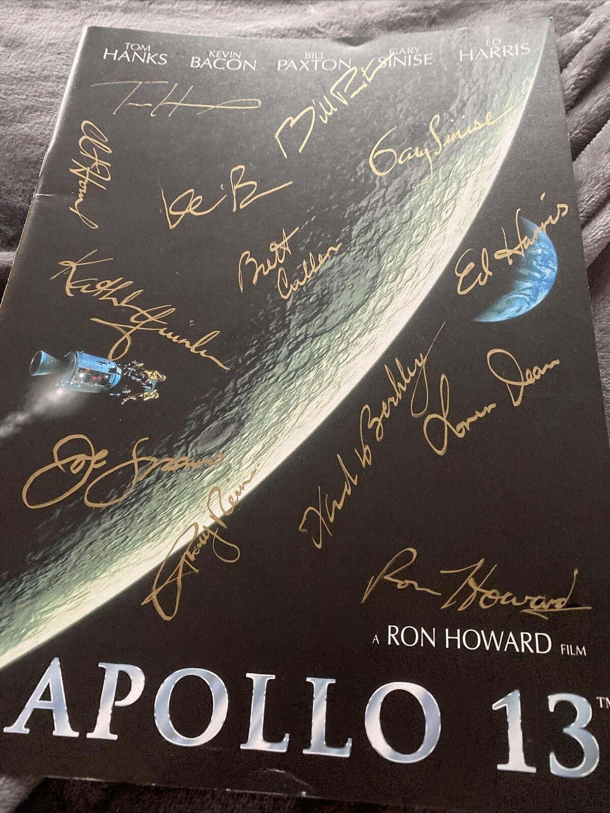 143865261295: Apollo 13 film program - collectSPACE: Messages