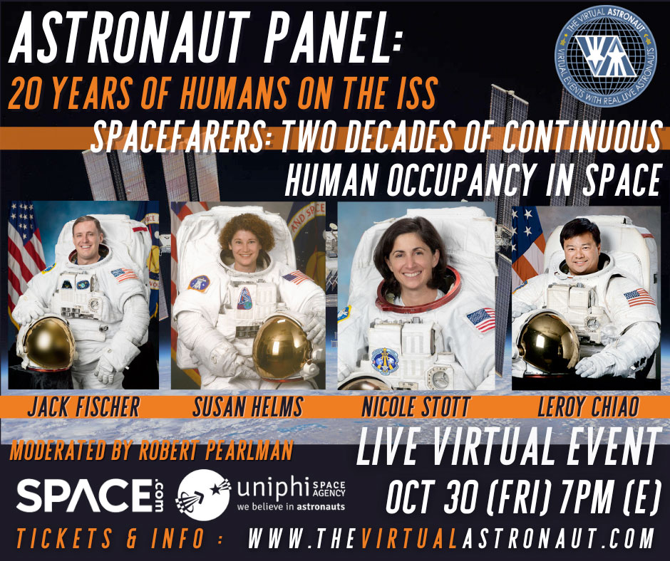 10/30: Panel: 20 Years of Humans on ISS - collectSPACE: Messages