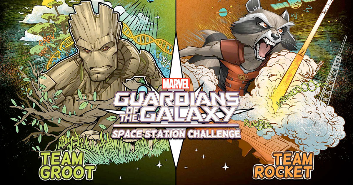 'Guardians of the Galaxy' Groot and Rocket inspire space station ...