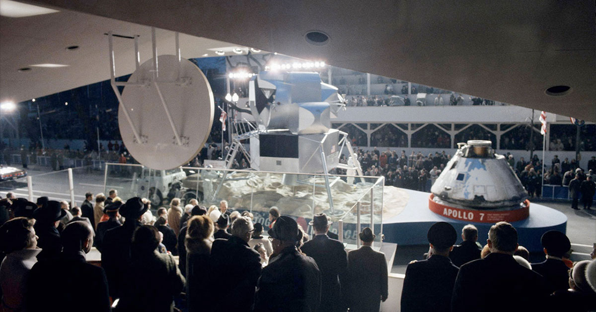 Forty years of astronauts, moon craft in the Presidential Inaugural ...