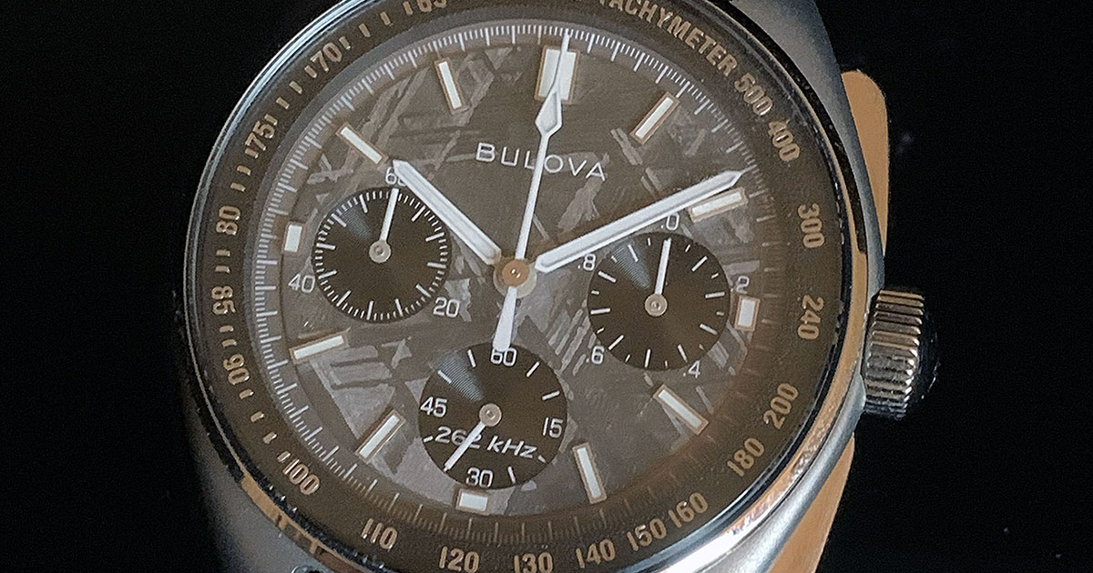 Bulova adds limited edition meteorite dial to Apollo 15-inspired Lunar ...