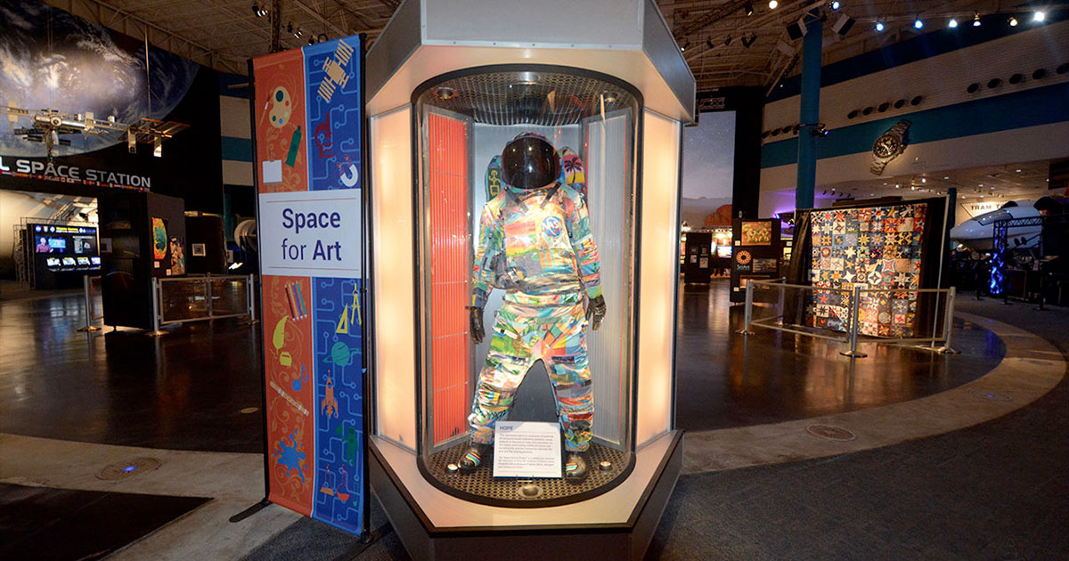 Space for Art: New exhibit displays artistic side of astronauts, NASA ...