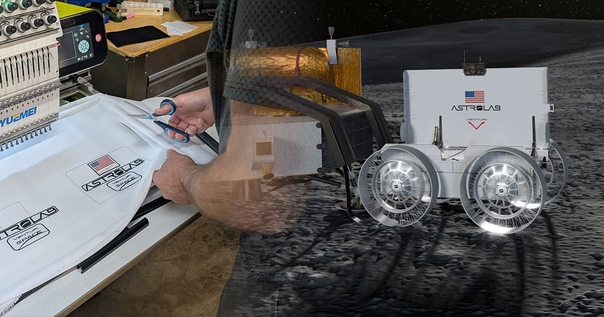 Astrolab FLIP lunar rover to carry US flag smuggled to the moon on ...