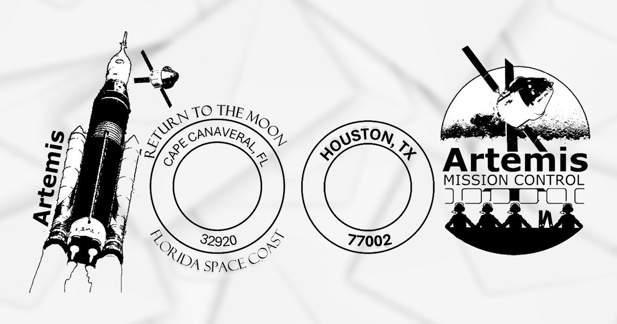 Moon mission mail: USPS to offer pictorial postmarks for Artemis II ...
