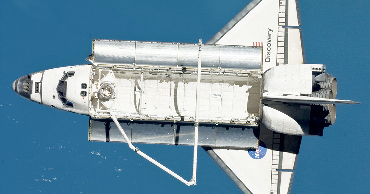 Space shuttle Discovery's final delivery (STS-133 Official Flight Kit ...