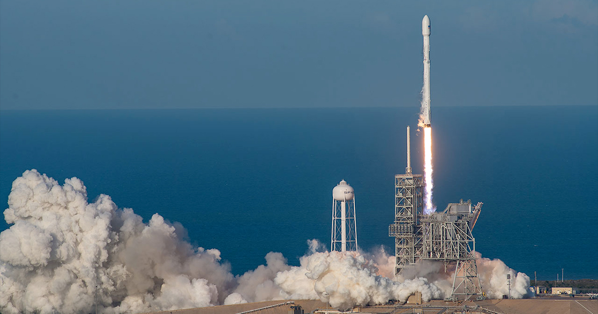 Rocket rerun: SpaceX achieves first reuse of launch and landed Falcon 9 ...