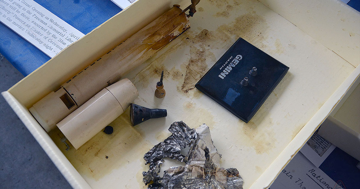 NASA spacecraft found in 50-year-old time capsule | collectSPACE