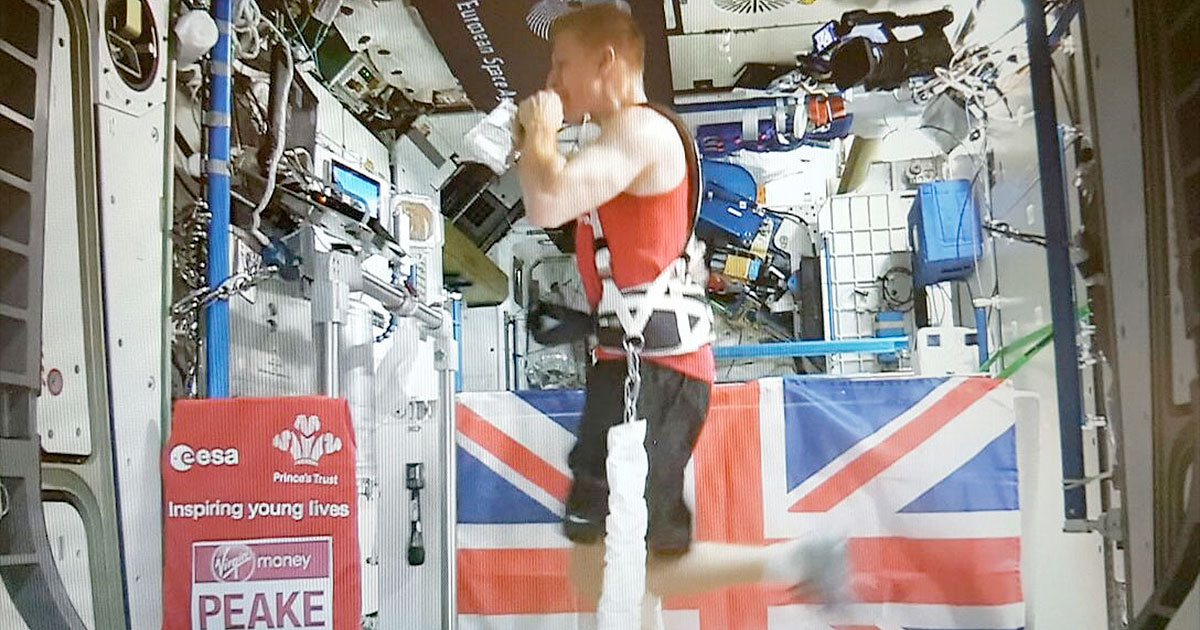 British astronaut Tim Peake sets off-world record running marathon in ...