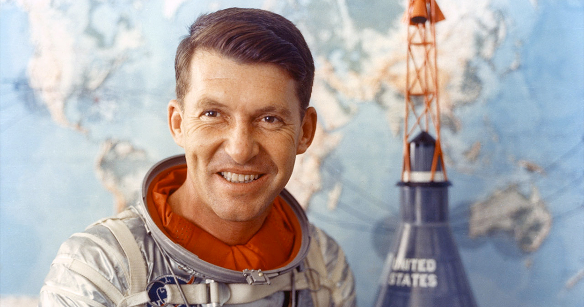 Wally Schirra, only astronaut to fly Mercury, Gemini, Apollo, dies at ...