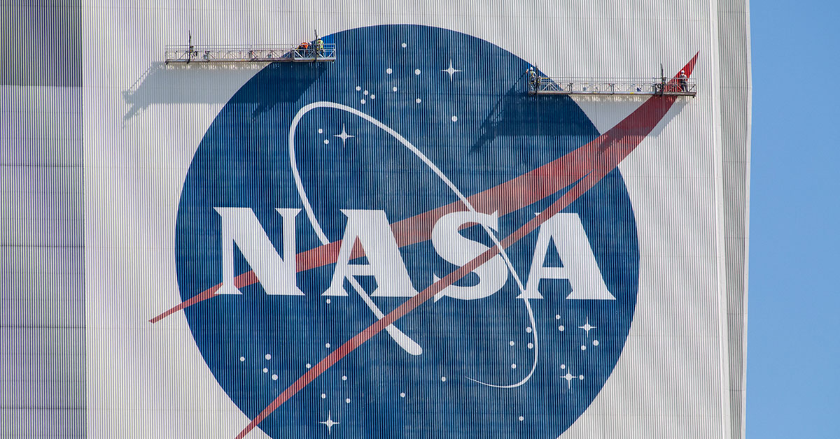 Nasa Emblem Flag