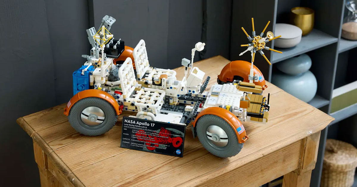 Lego rolls out details about Apollo lunar rover model coming in August ...