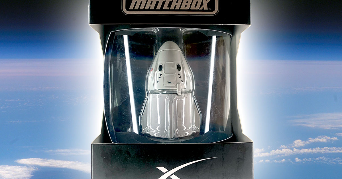 SpaceX's Crew Dragon capsule is now a Matchbox die-cast model ...