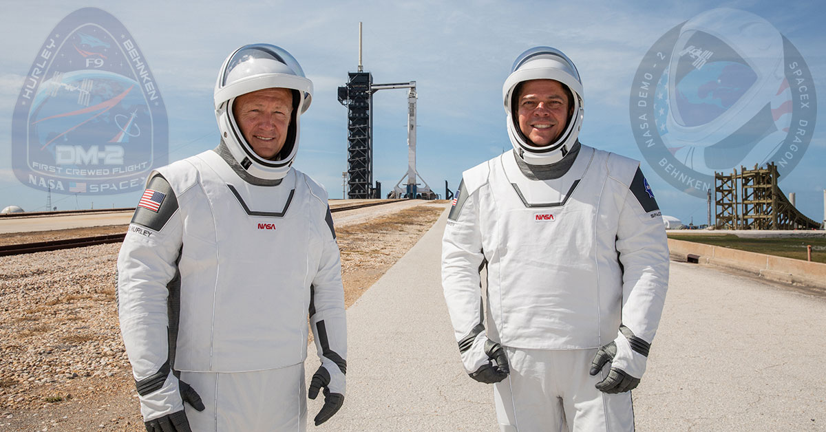 SpaceX astronauts first to forgo wearing mission patch for launch since ...