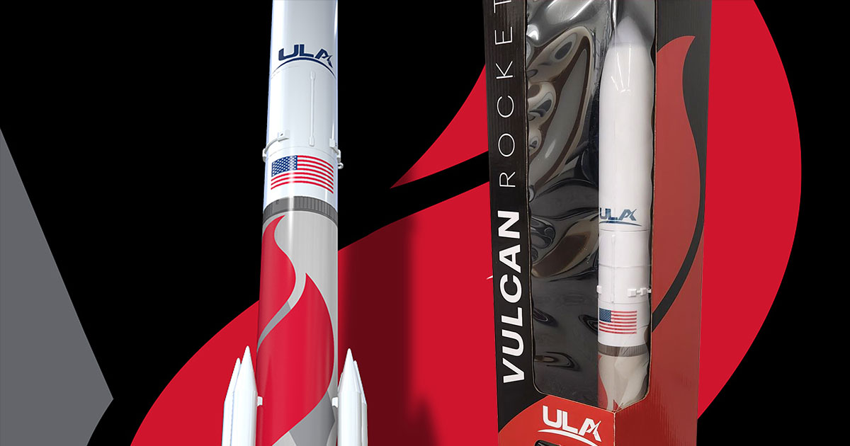 Estes launches ULA's Vulcan booster as new flying model rocket kit ...