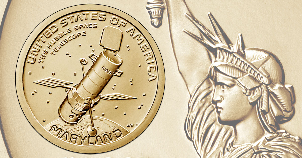 Hubble Space Telescope to feature on American Innovation $1 coin ...
