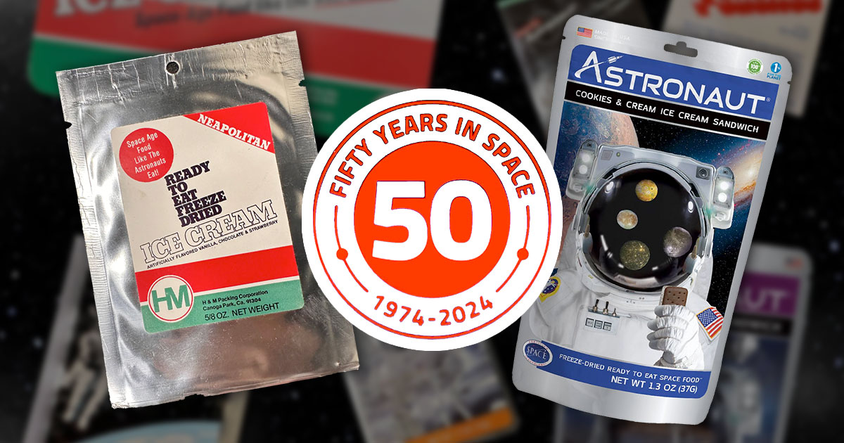 Freeze Dried Astronaut Food