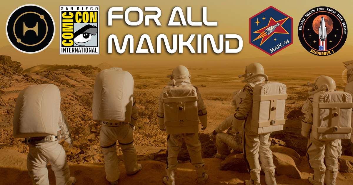 'For All Mankind' panels, mission patches landing at San Diego Comic ...
