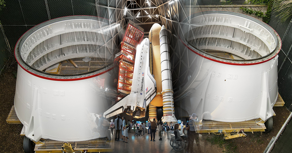 'Go for stack': CA Science Center to begin taking space shuttle ...