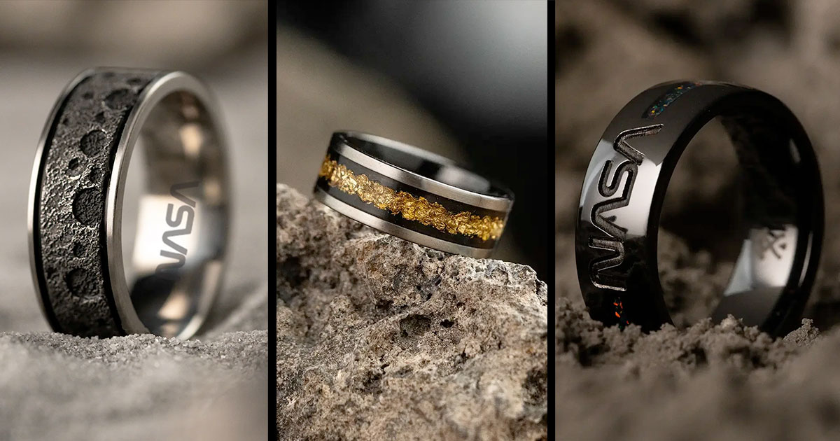 Manly Bands launches collection of NASA inspired men's wedding rings ...
