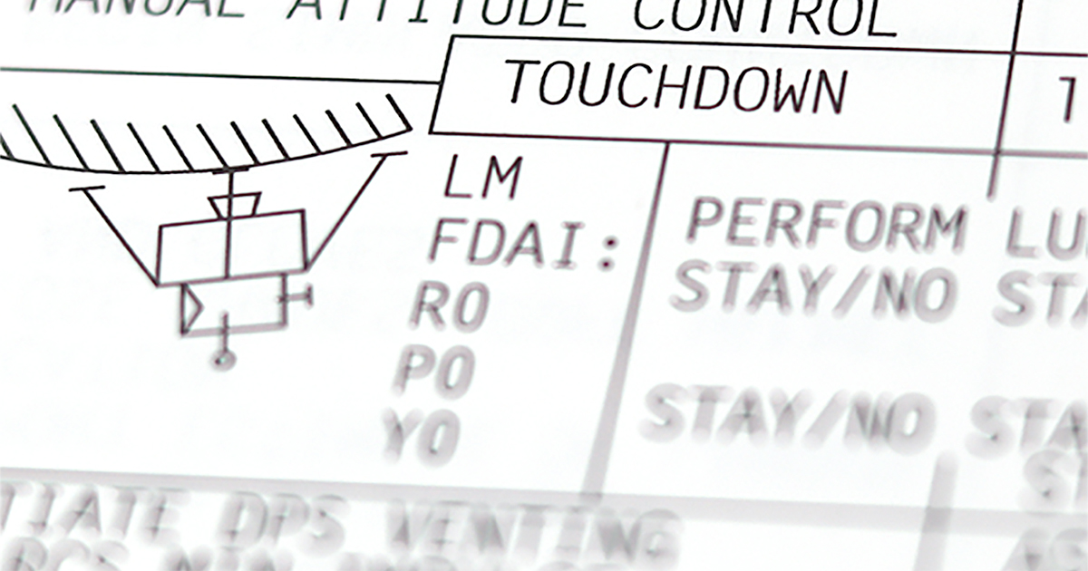 RelaunchSpace reconstructs NASA flight plan for Apollo 11 moon landing ...