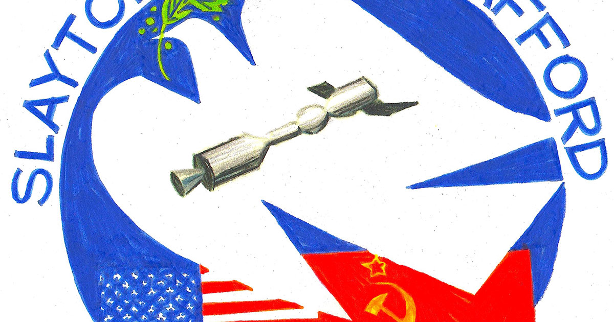 'Not that into peace doves': 50 years later, the Apollo-Soyuz patch ...