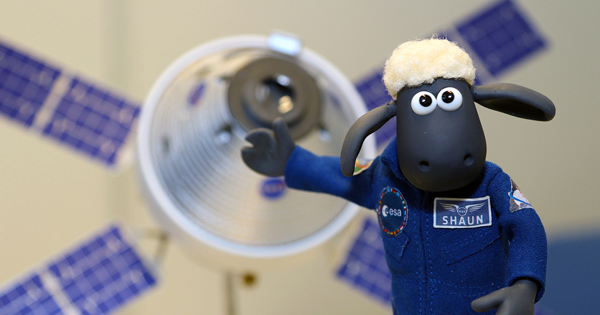 European Space Agency recruits Shaun (the sheep) for Artemis I moon ...