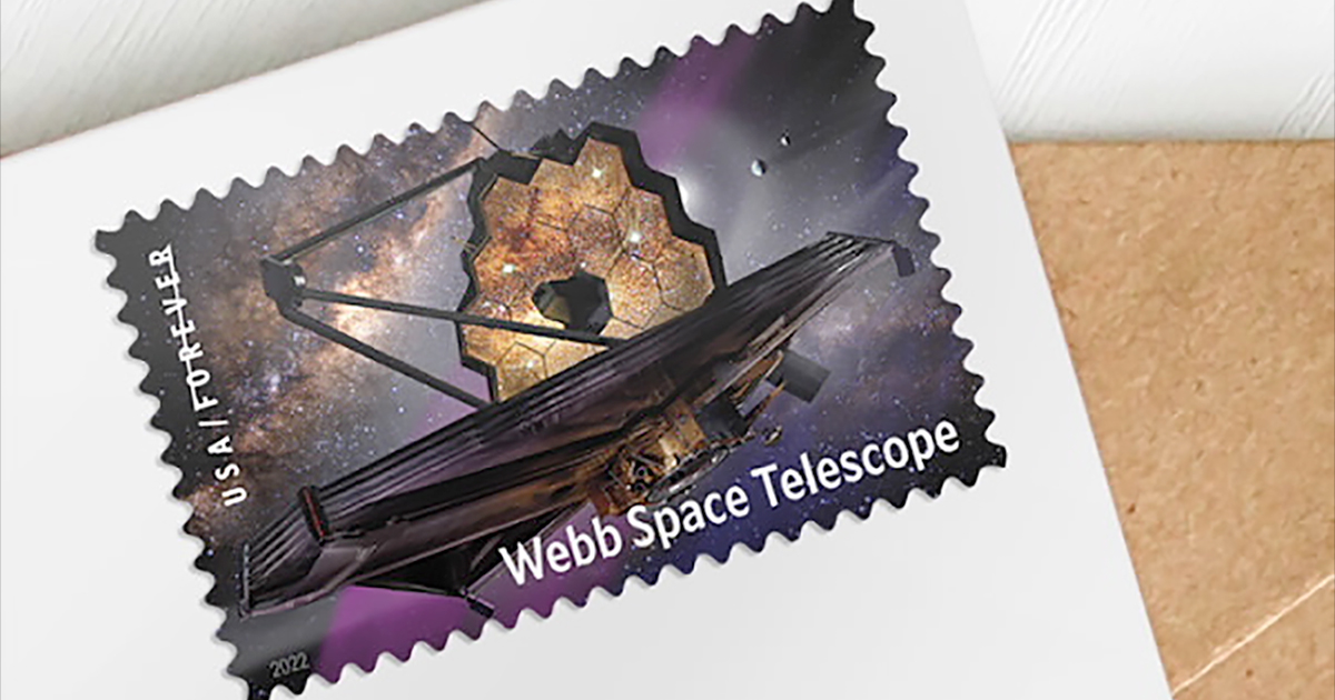 US Postal Service begins orders for Webb Space Telescope stamp ...