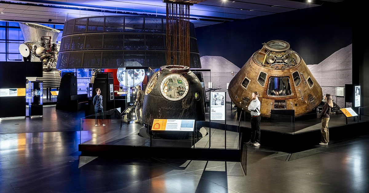 Science Museum, London opens 'Space' gallery featuring Apollo capsule ...