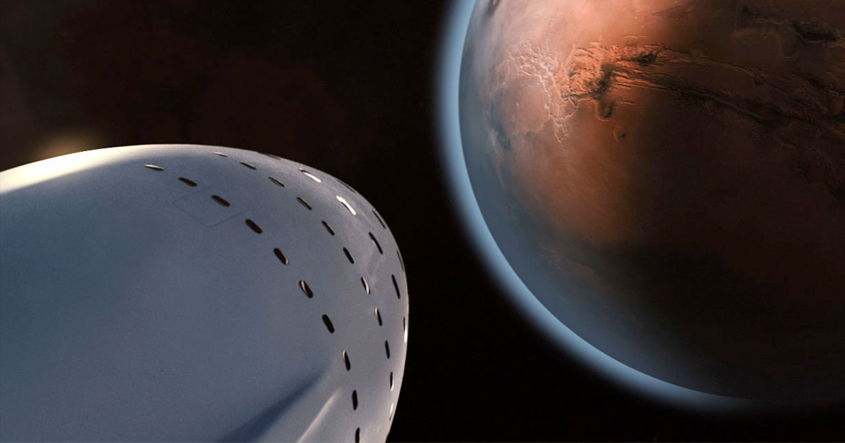 SpaceX's Elon Musk reveals interplanetary transport system to colonize ...