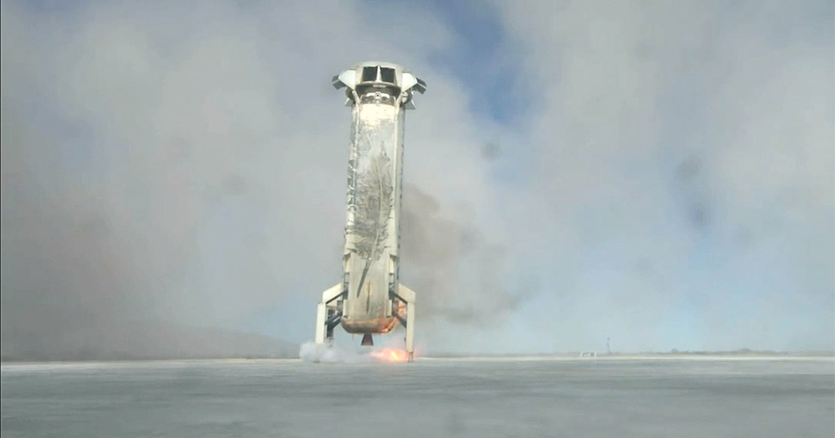 Blue Origin's historic New Shepard rocket museum-bound after abort test ...