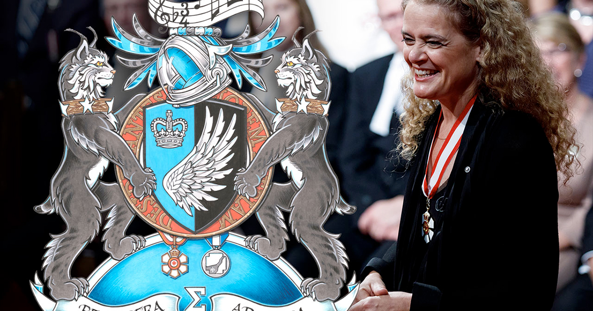 Coat of arms for Canada's new Governor General nods to her astronaut ...