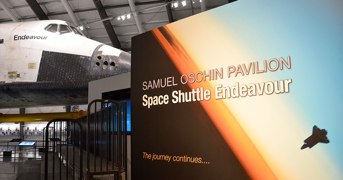 Space shuttle Endeavour exhibit opens at California Science Center ...