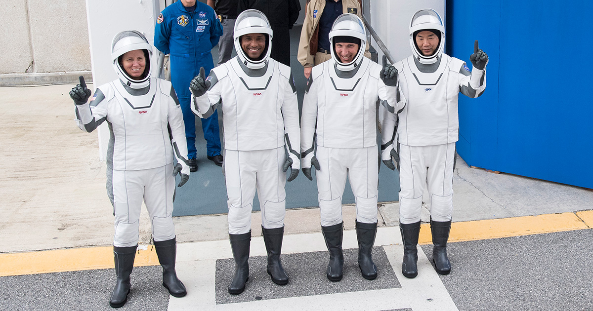 SpaceX Crew-1 astronauts to set firsts on NASA operational mission ...