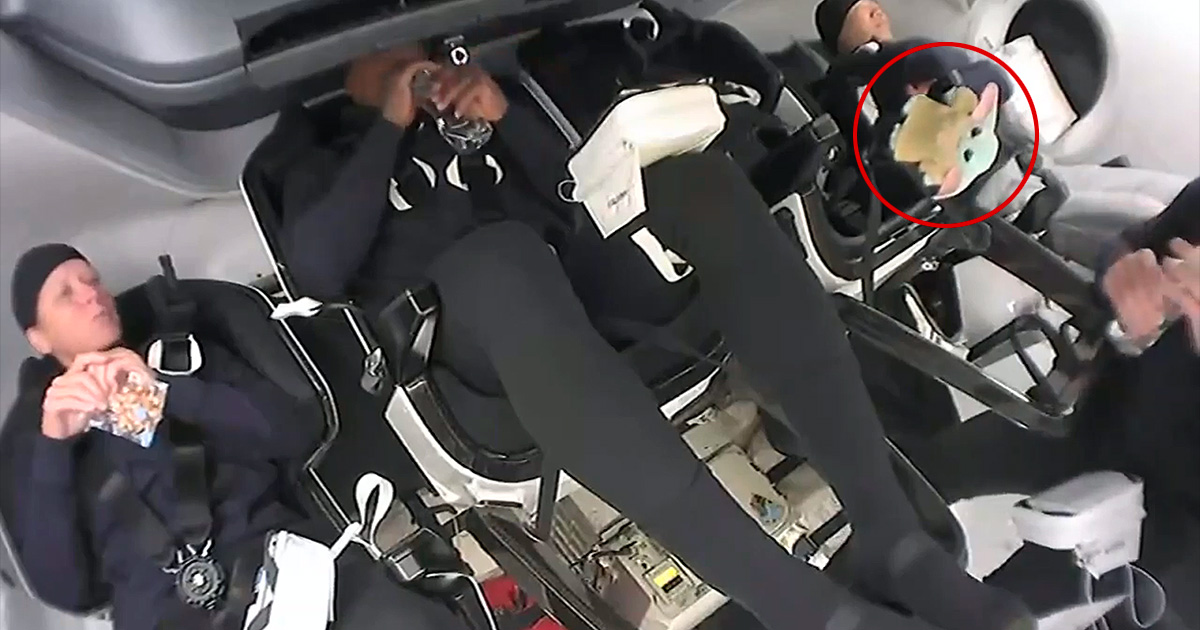 'Baby Yoda' revealed as astronauts' zero-g indicator on SpaceX Crew-1 ...
