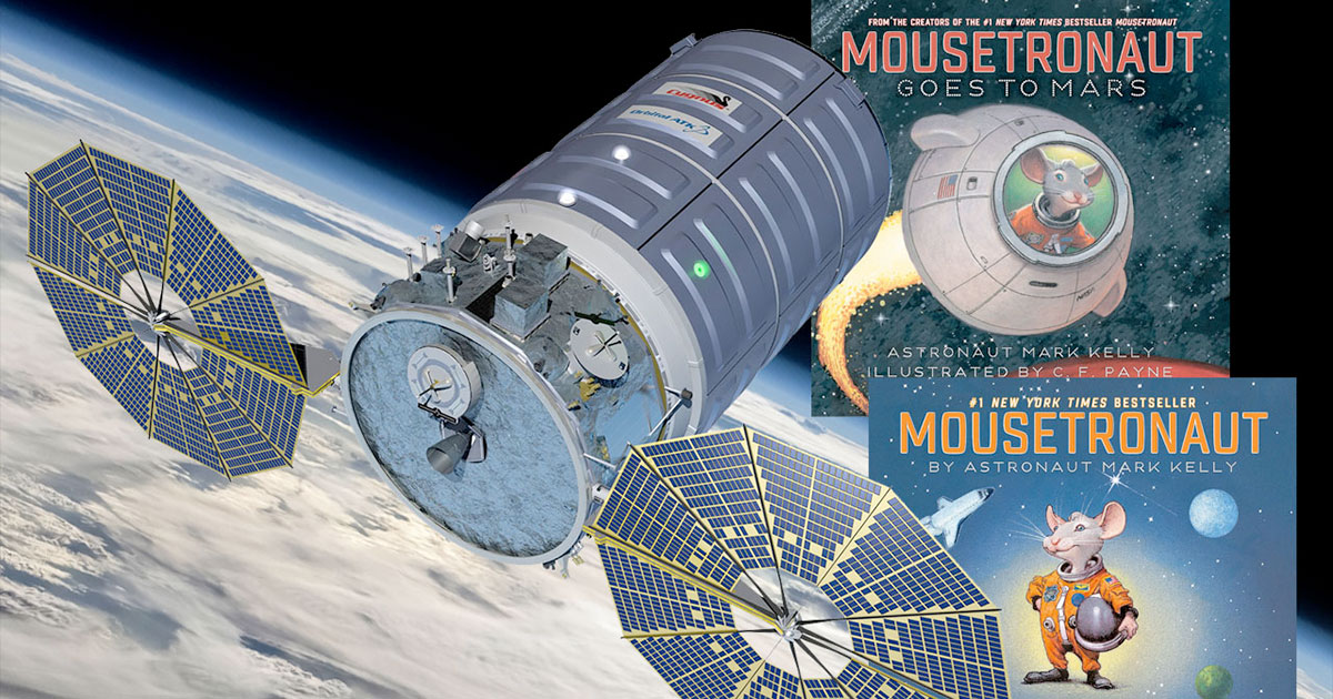 Astronaut's 'Mousetronaut' stories among kids' books bound for space ...
