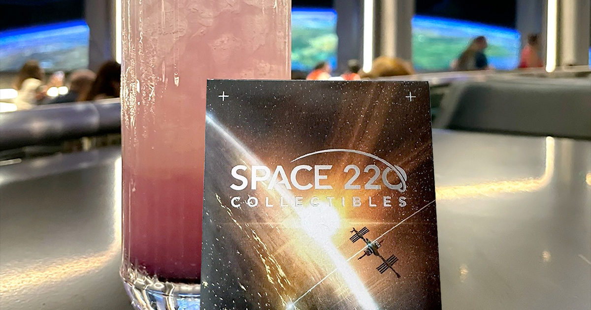 Space 220 at Disney's Epcot serves up more space fact trading cards ...