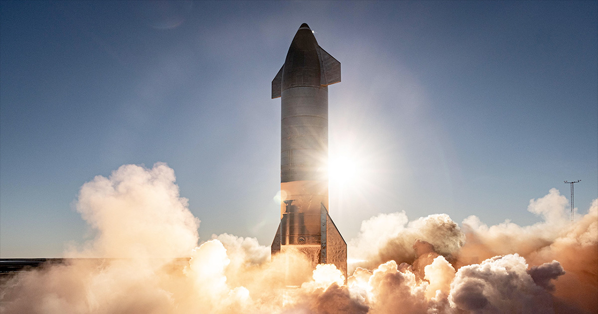 SpaceX Starship SN8 soars on first high-altitude test, explodes on ...