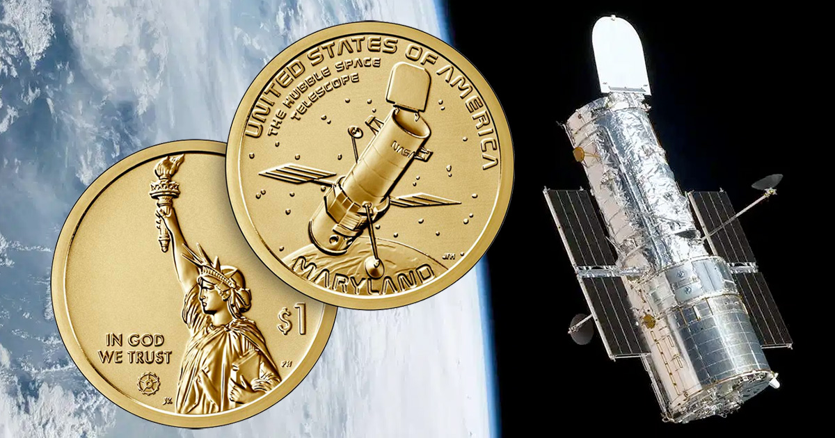 US Mint launches sale of new Hubble Space Telescope dollar coin ...