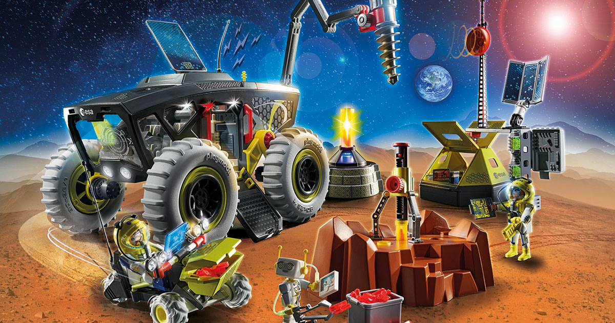 Playmobil sends ESA astronauts on 'Mars Expedition' with new toy set ...