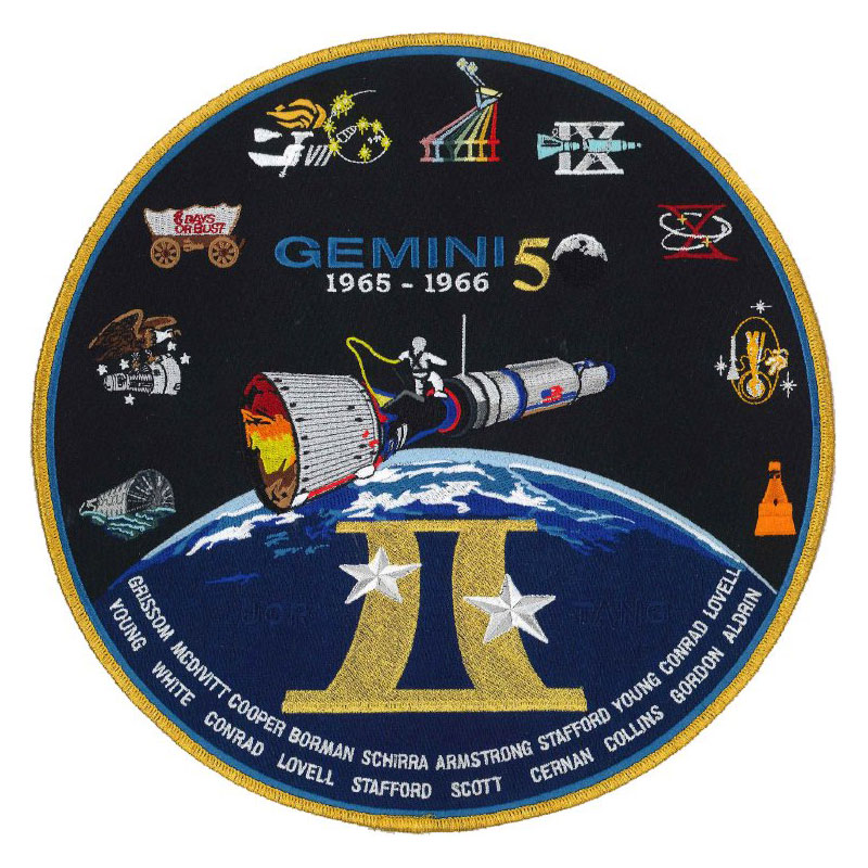 FS: 10" Gemini commemorative patch (A-B) - collectSPACE: Messages