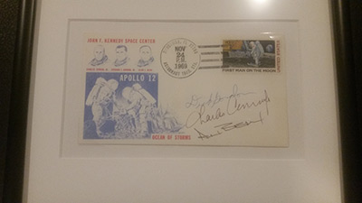 FS: Signed Apollo 12 Heritage Craft cover - collectSPACE: Messages